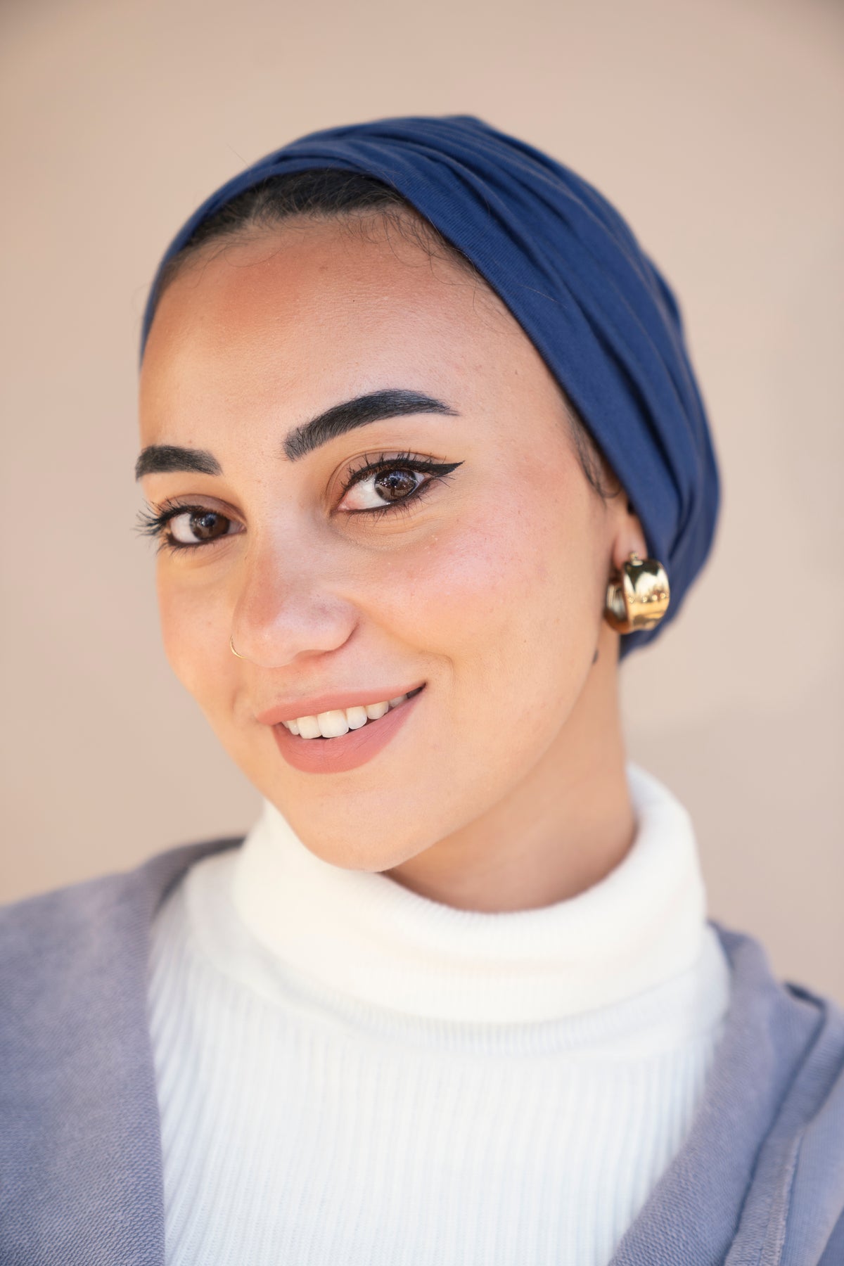 Basic Navy Blue Turban – BFE World