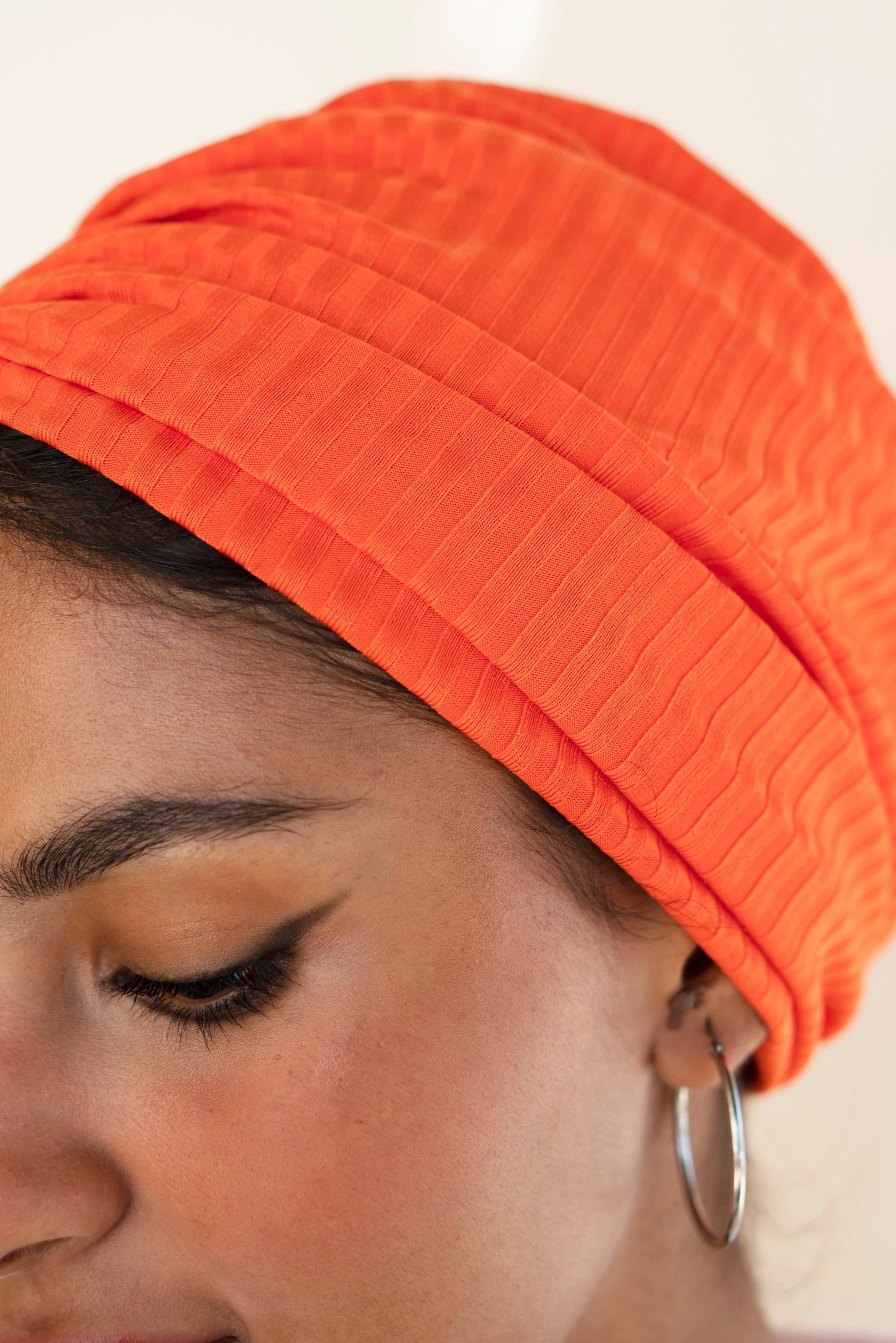 Nayla Orange Turban – BFE World